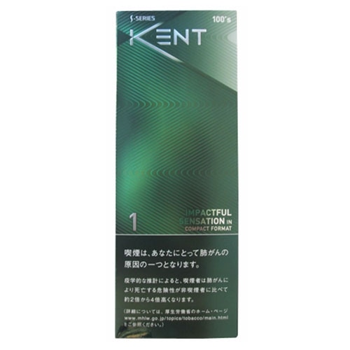 KENT S-SERIES MENTHOL 1 100s BOX 1mg: TOBACCOJAL DUTYFREE - DUTY FREE ...