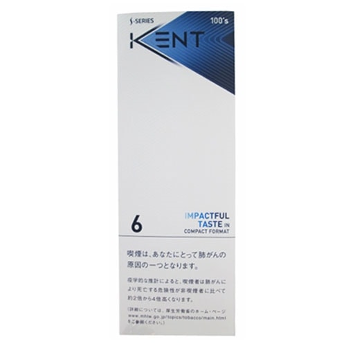 KENT S-SERIES 6 100s BOX 6mg: TOBACCOJAL DUTYFREE - DUTY FREE ONLINE ...