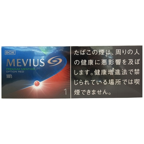 MEVIUS PREMIUM MENTHOL OPTION RED 1 100s BOX 1mg: TOBACCOJAL DUTYFREE ...